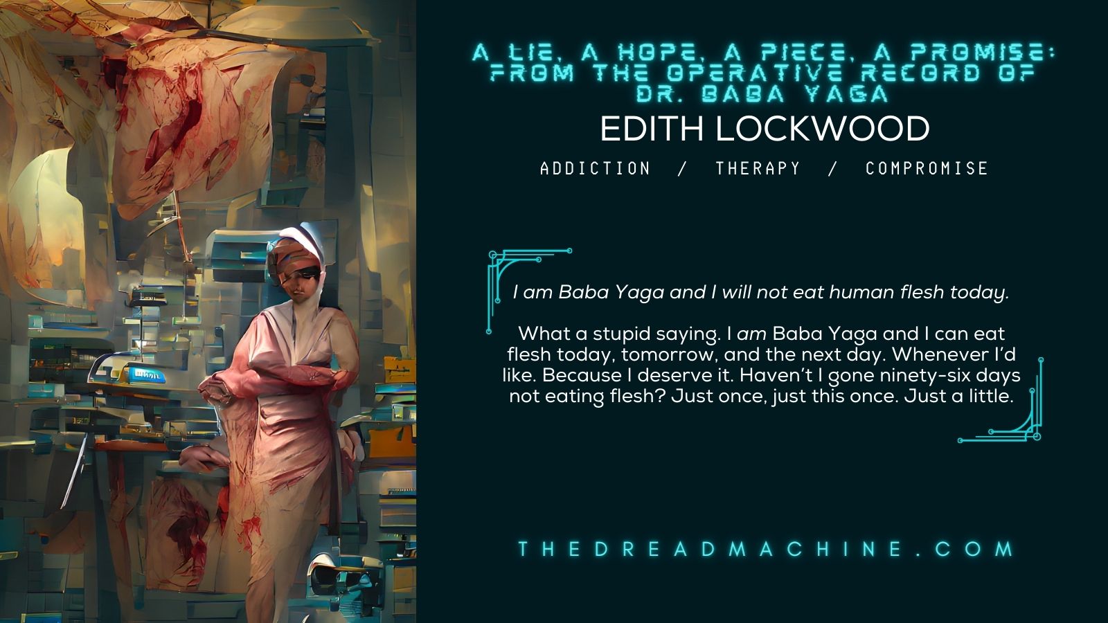 A Lie, A Hope, A Piece, A Promise: From the Operative Record of Dr ...