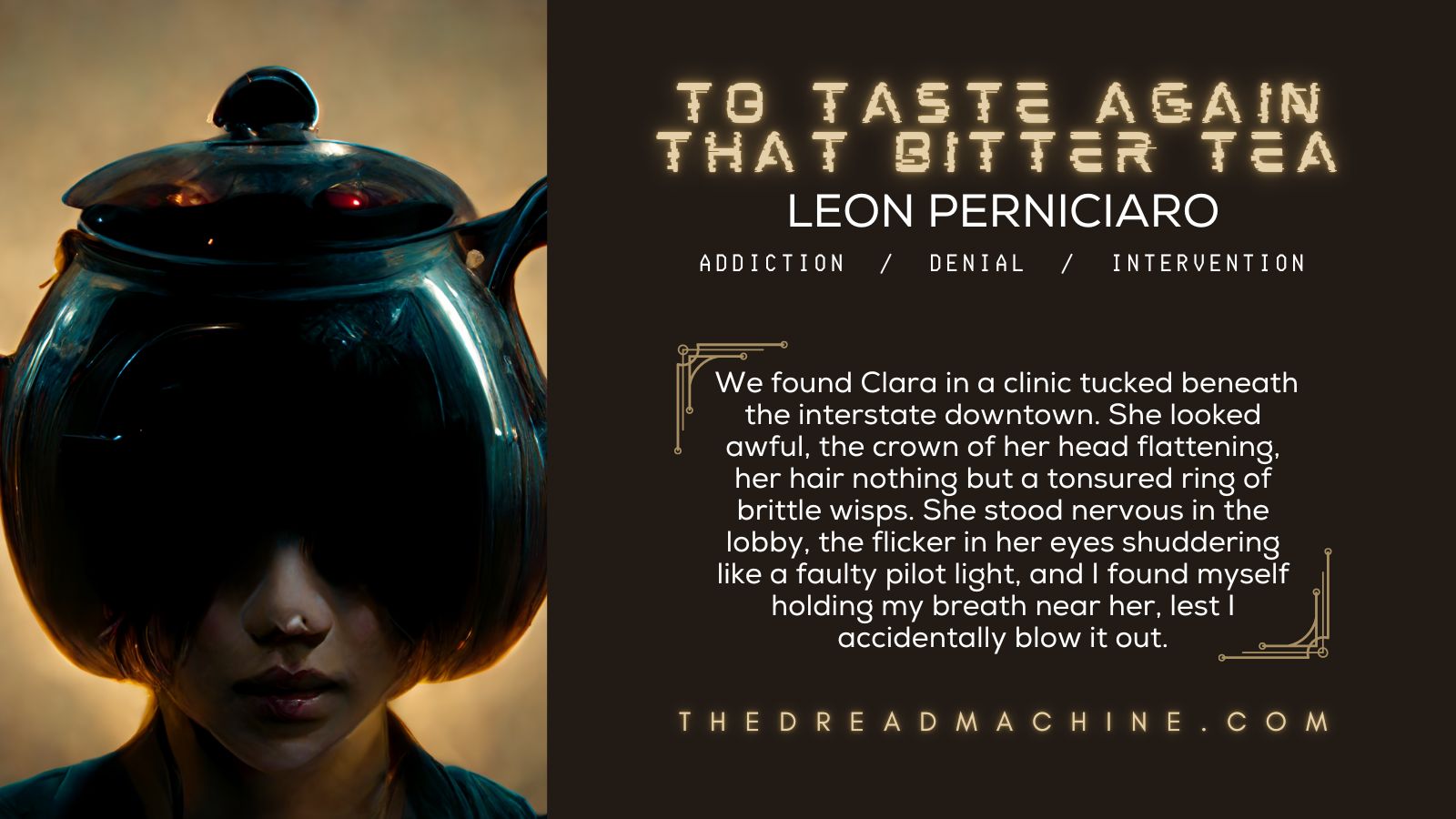 To Taste Again That Bitter Tea | The Dread Machine