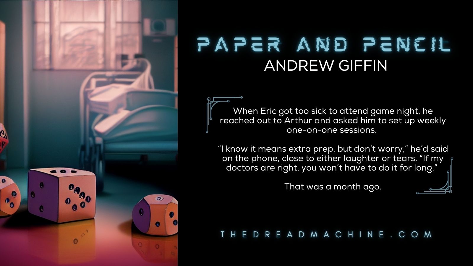 Paper and Pencil | The Dread Machine